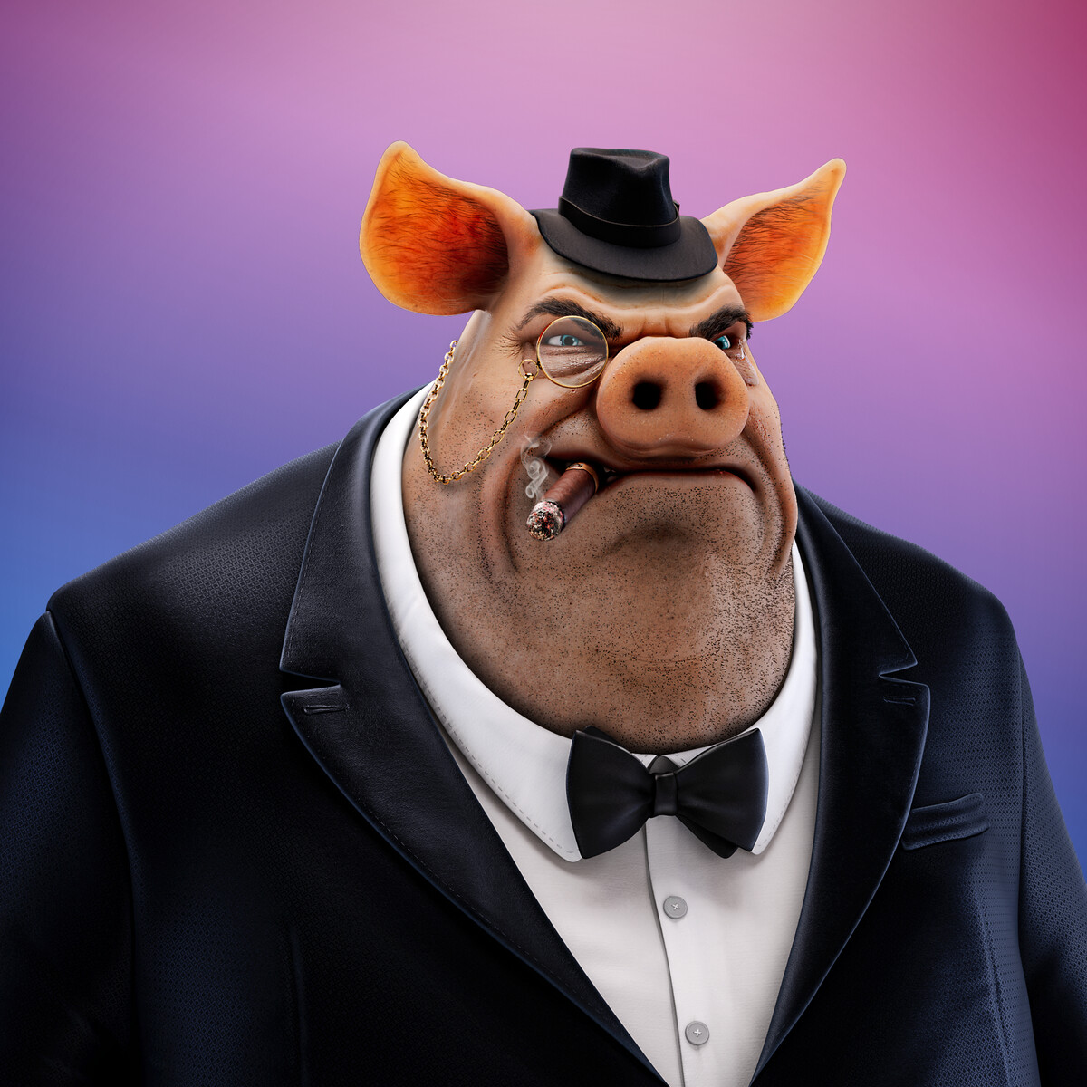 ArtStation - Rotten Porks - The Farm Anarchy NFTs