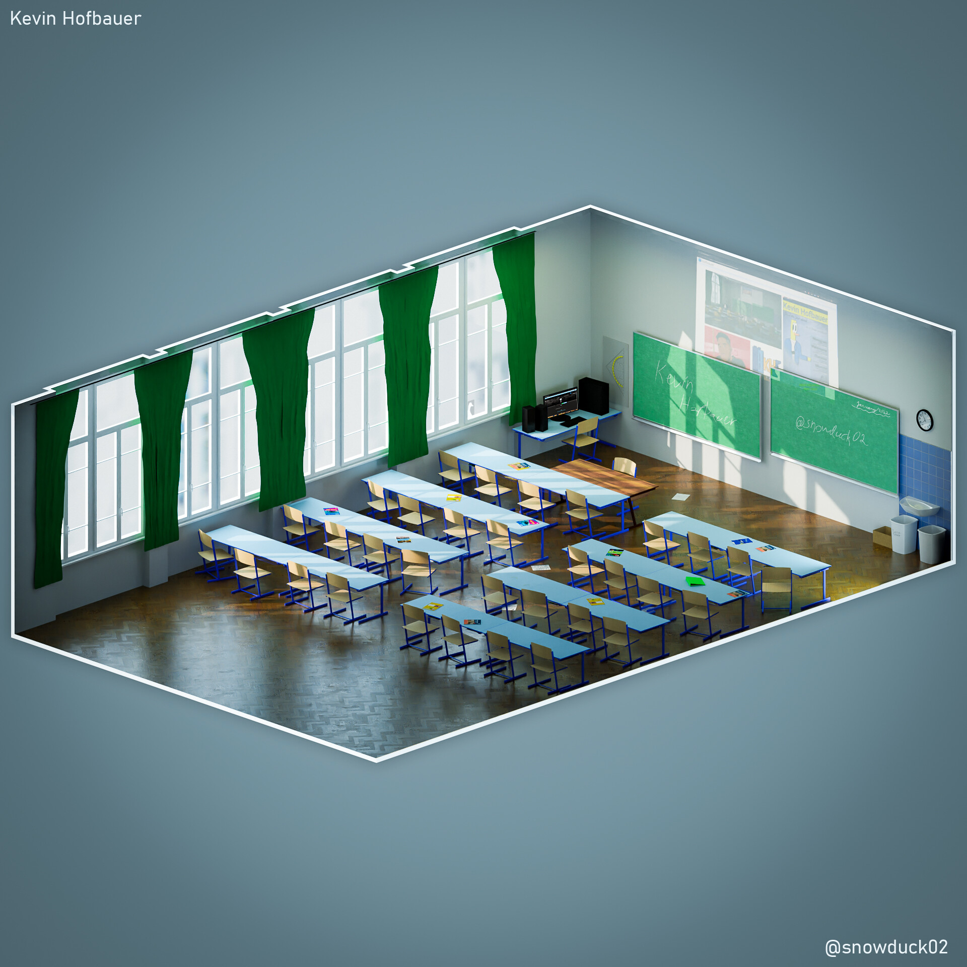 ArtStation - Classroom