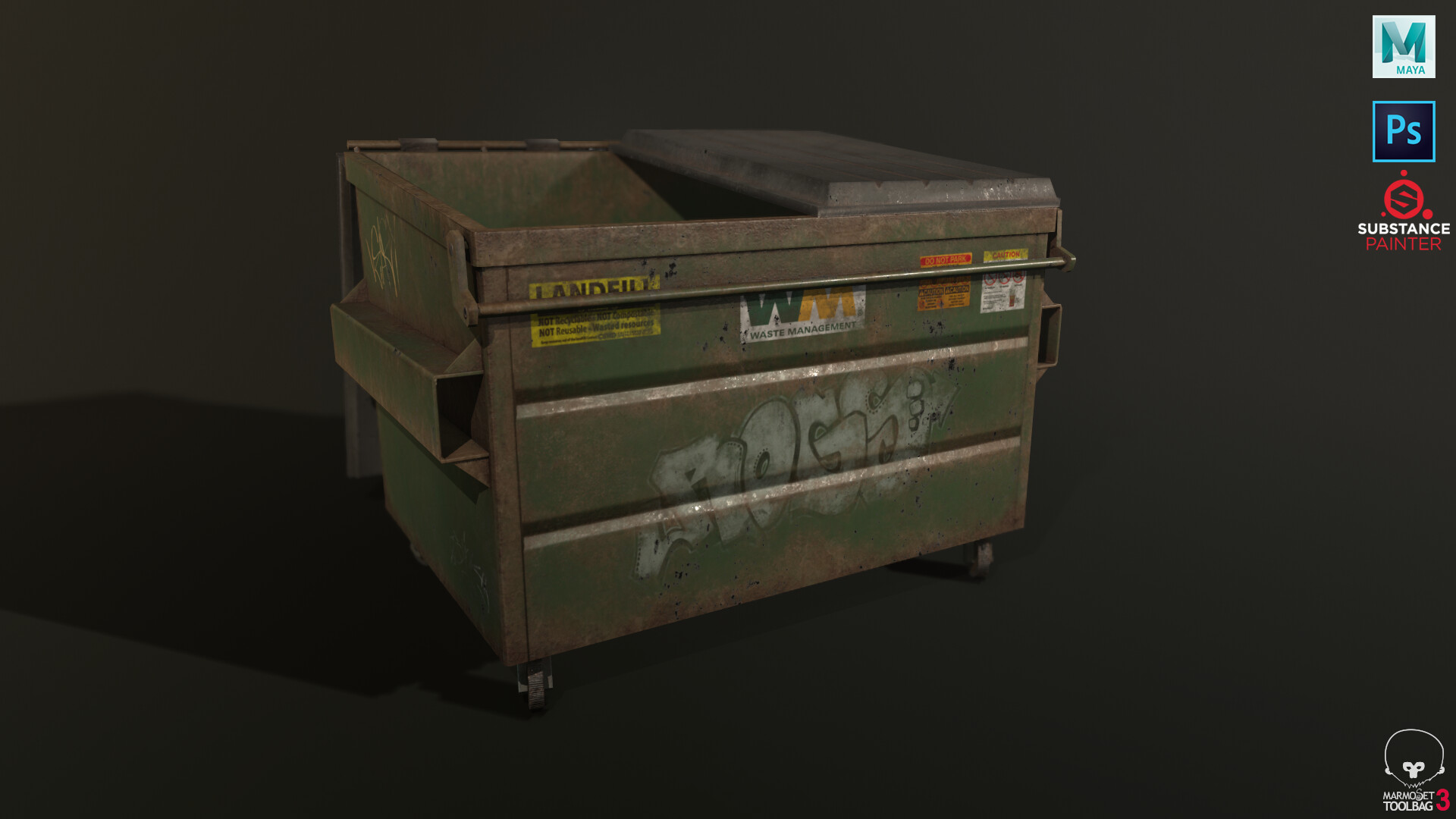 ArtStation - Dumpster