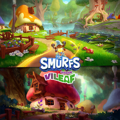 ArtStation - The Smurfs : Mission Vileaf