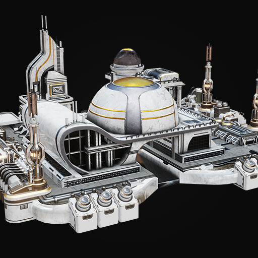 ArtStation - Miners Mettle Facilities (Zed Initiative)