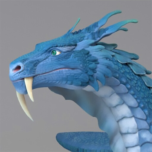 ArtStation - The Dragon - The Lunnis and the Great Fairy Tales Adventure