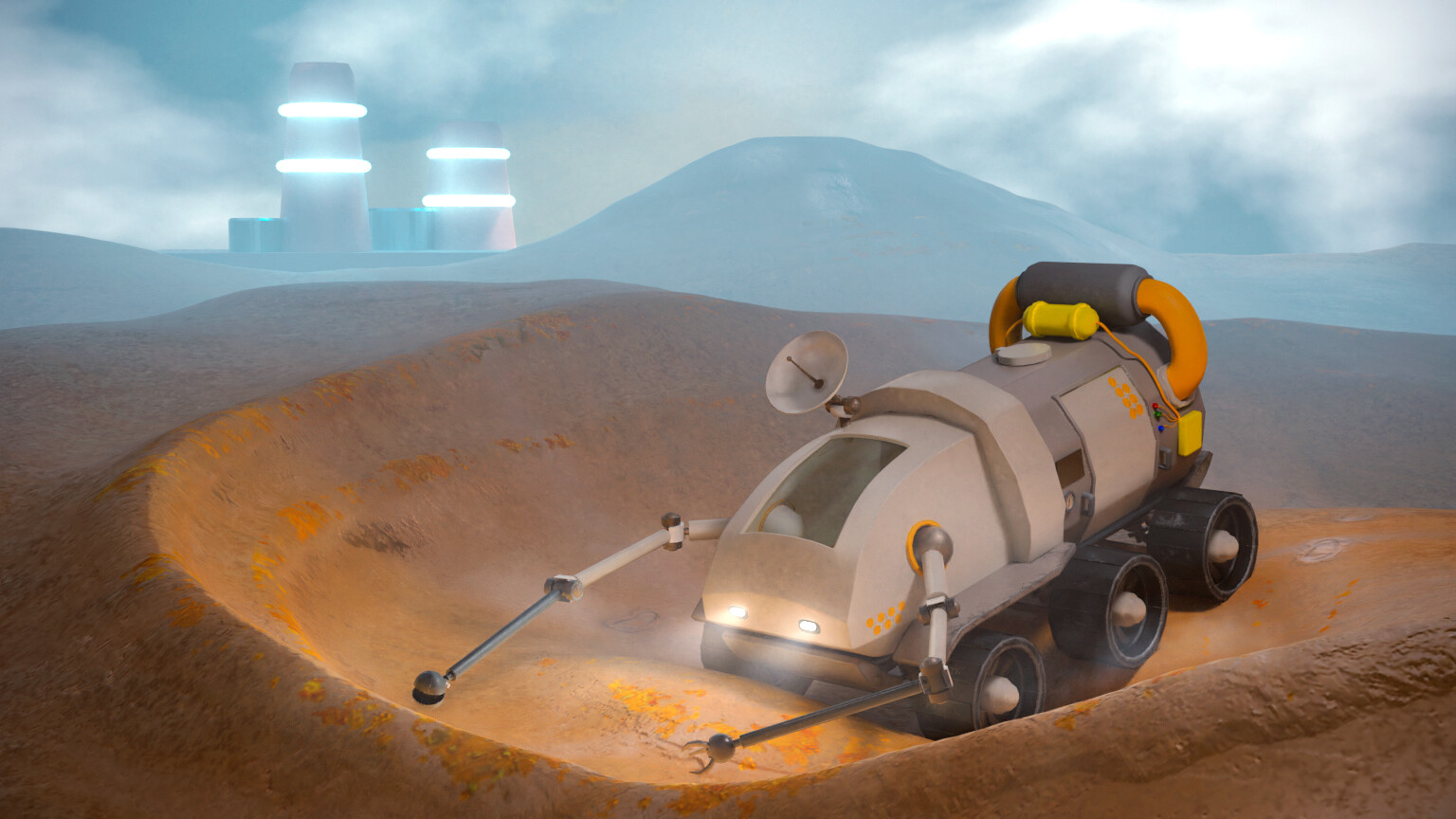 ArtStation - Planet rover