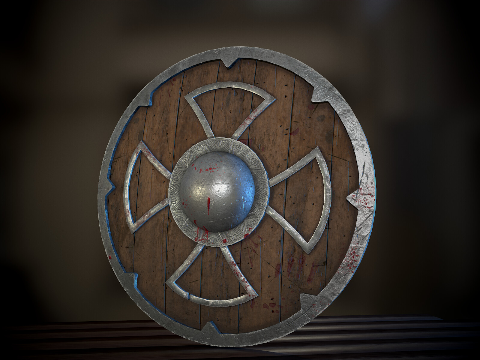 ArtStation - Medieval Weapon_ War Shield