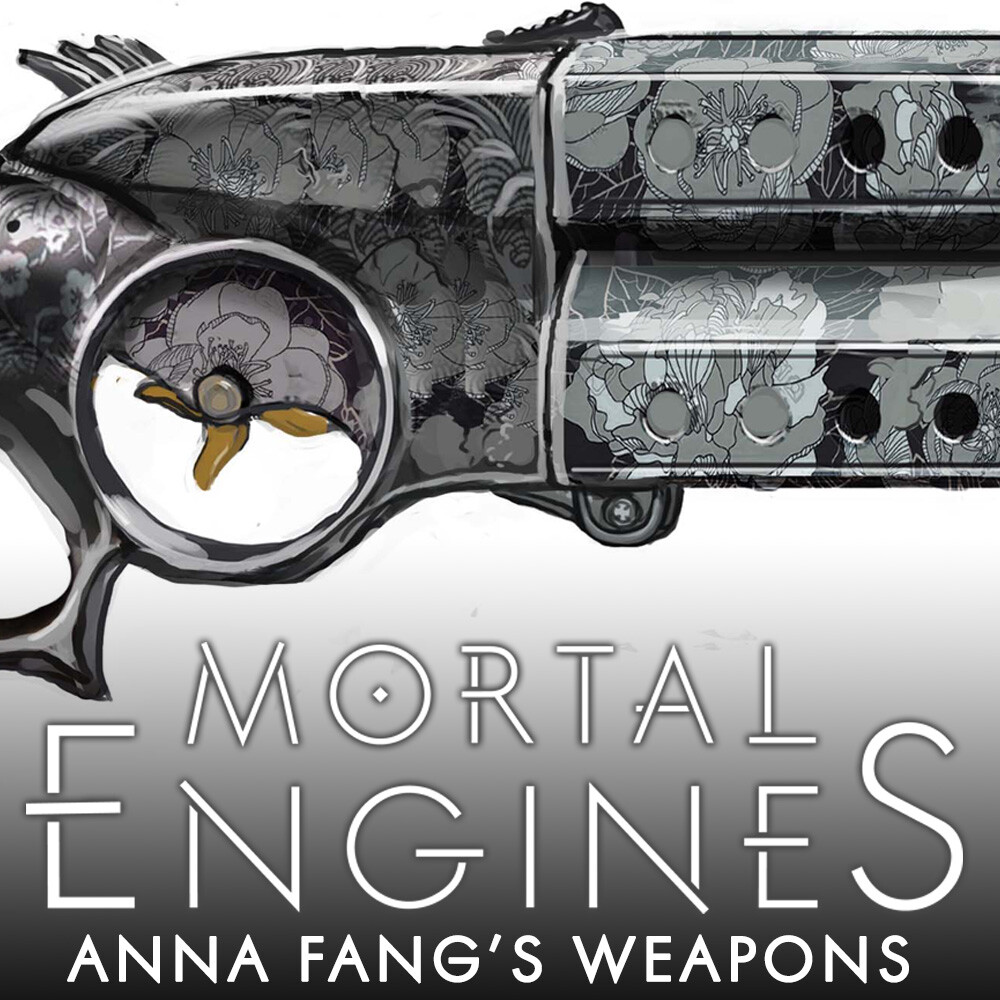 ArtStation - Mortal Engines - Anna Fang's Weapons