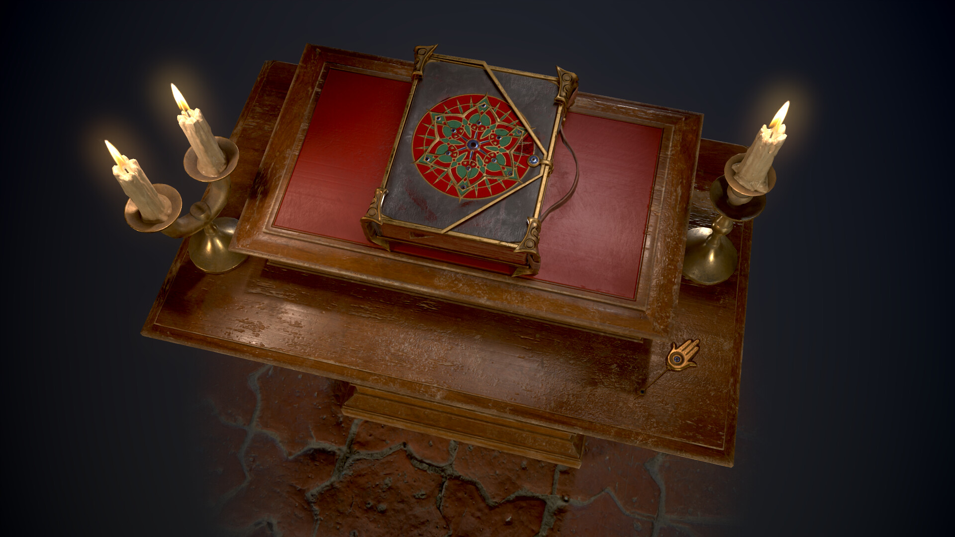 ArtStation - Cursed Evil Book