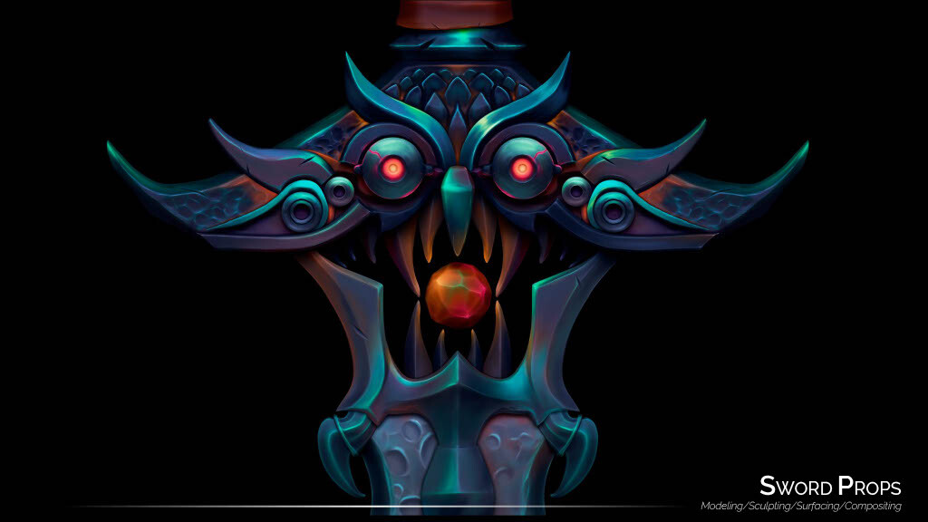 ArtStation - Sword - "Beacon of Starlight"