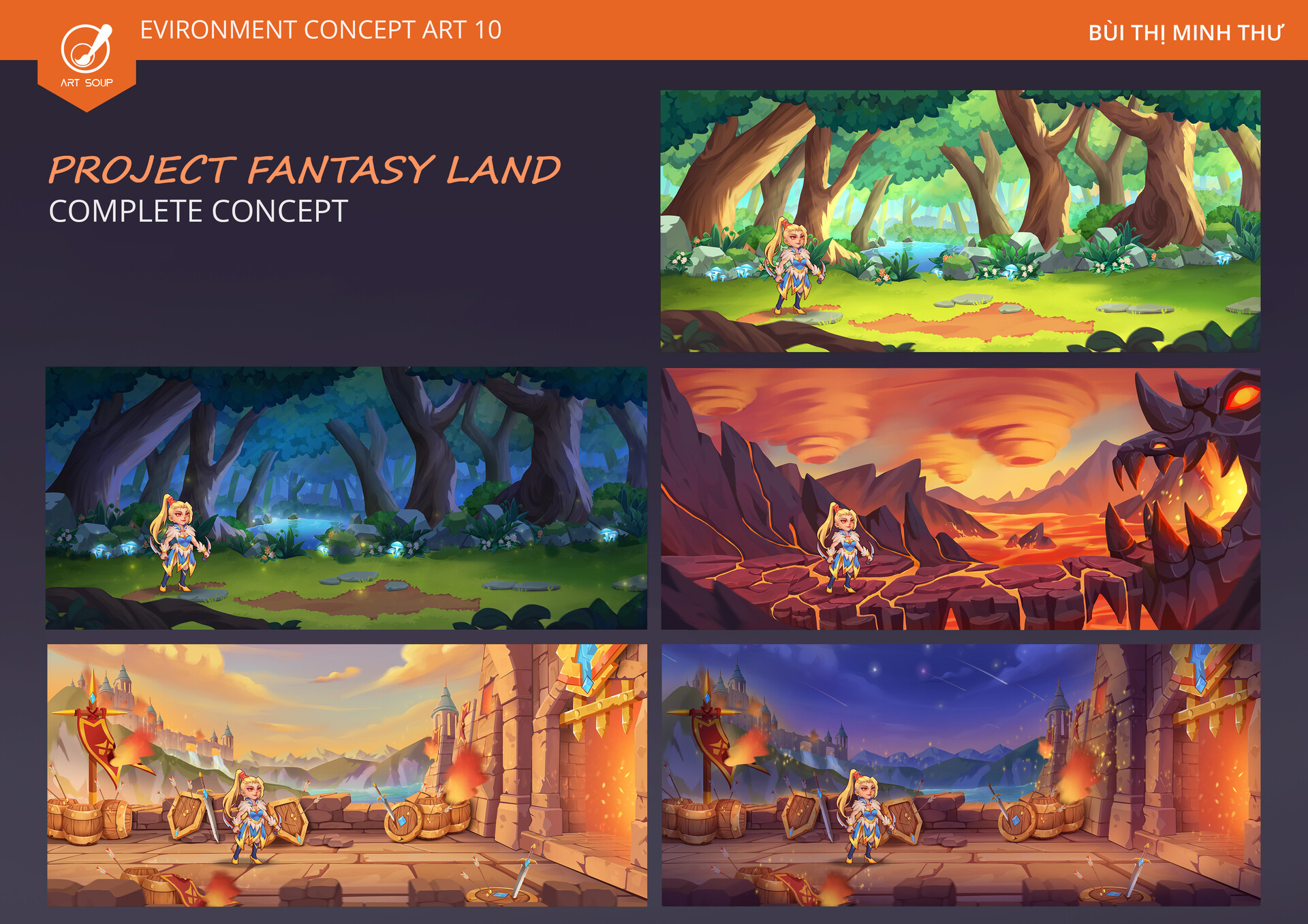 ArtStation - Project Fanstasy Land