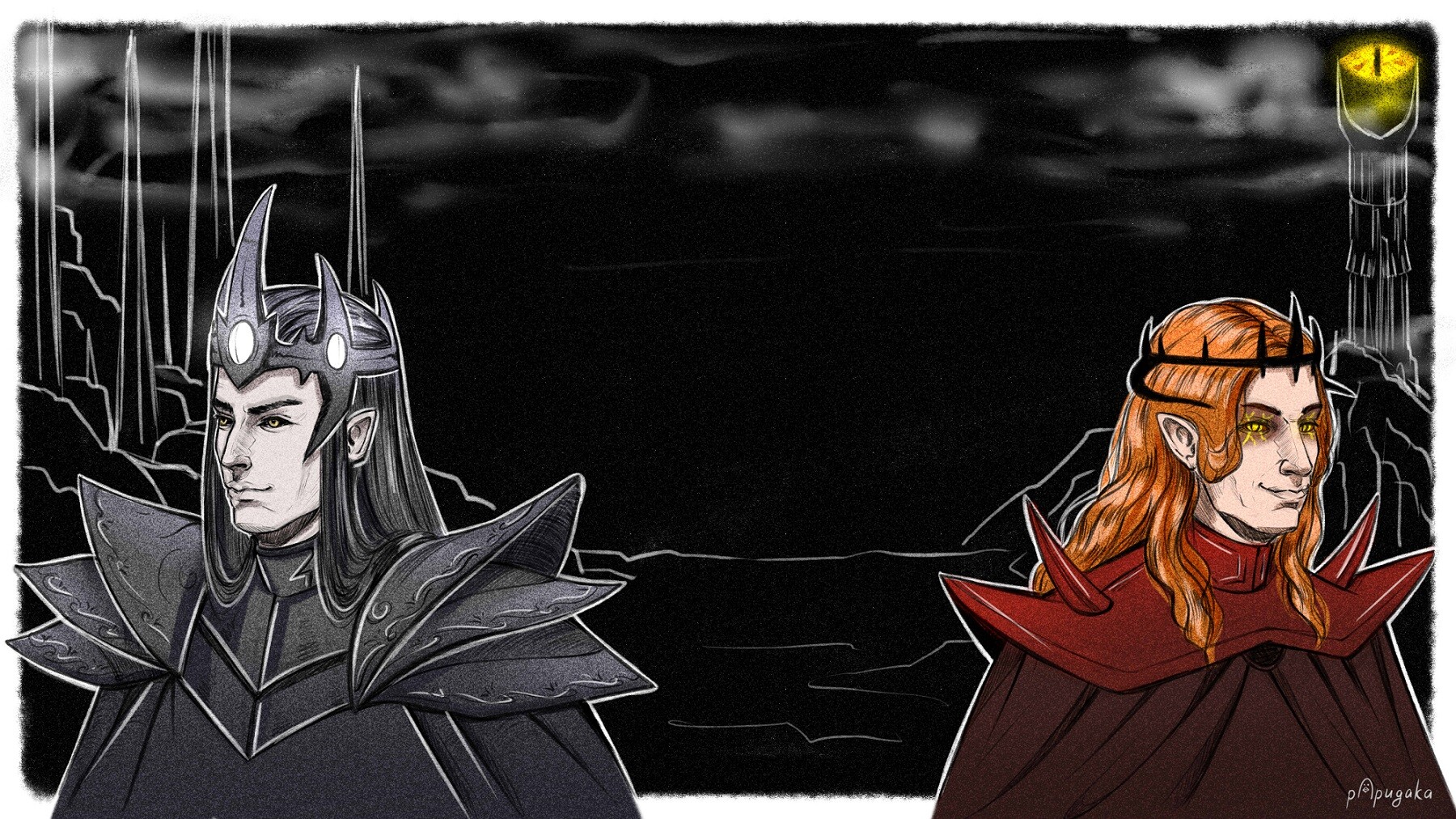 ArtStation - The evil of Middle-earth