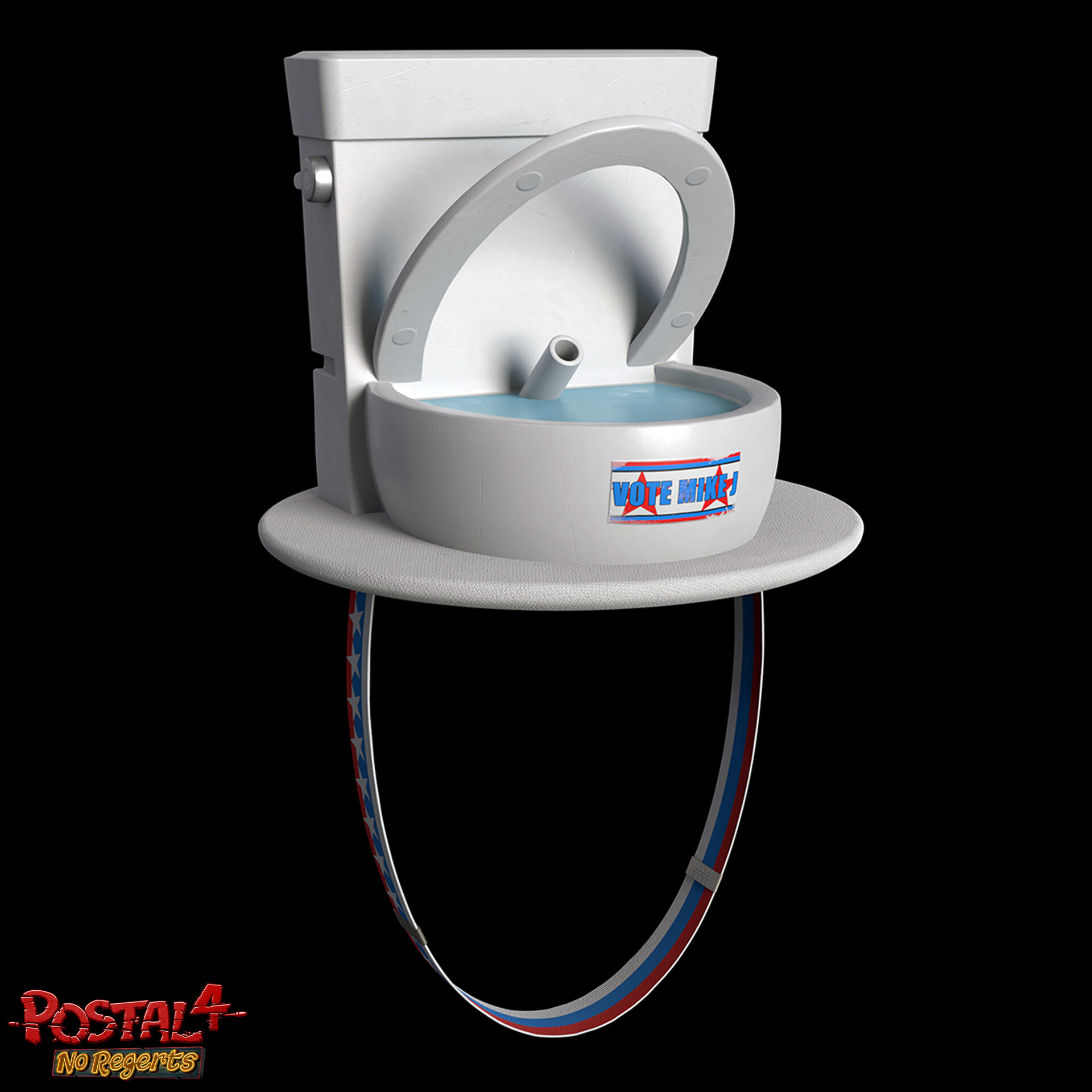 ArtStation - Mike J Bidet Hat - Postal