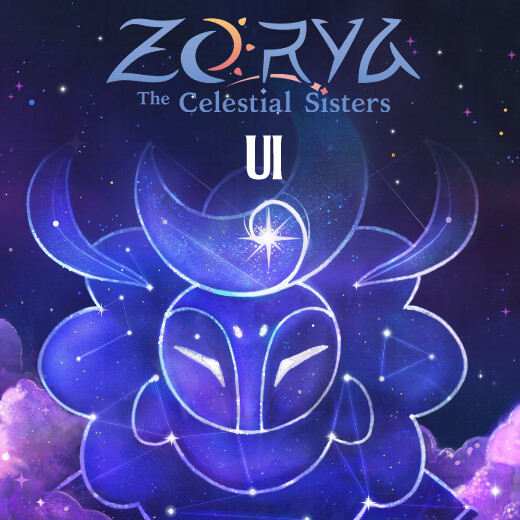 ArtStation - Zorya the celestial sisters: UI