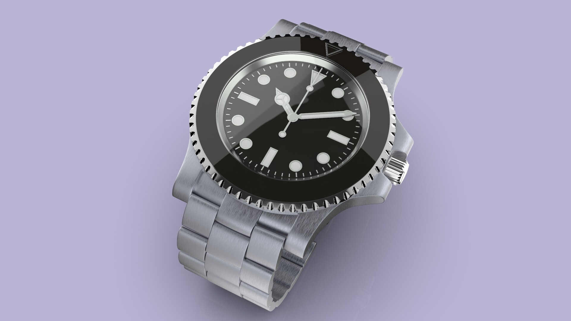 ArtStation - Rolex_wrist_watch modeling
