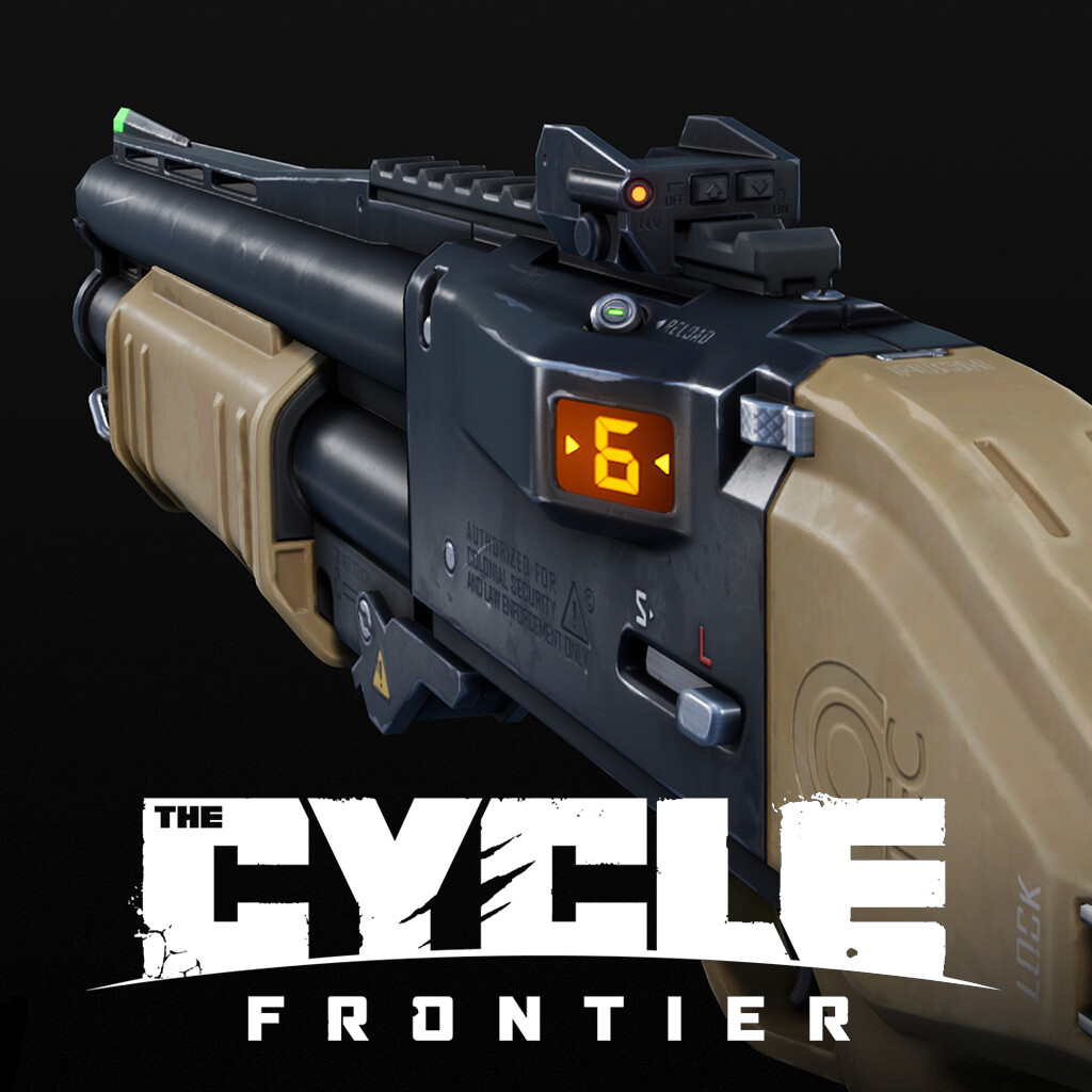 ArtStation - B9 Riot Gun - The Cycle: Frontier