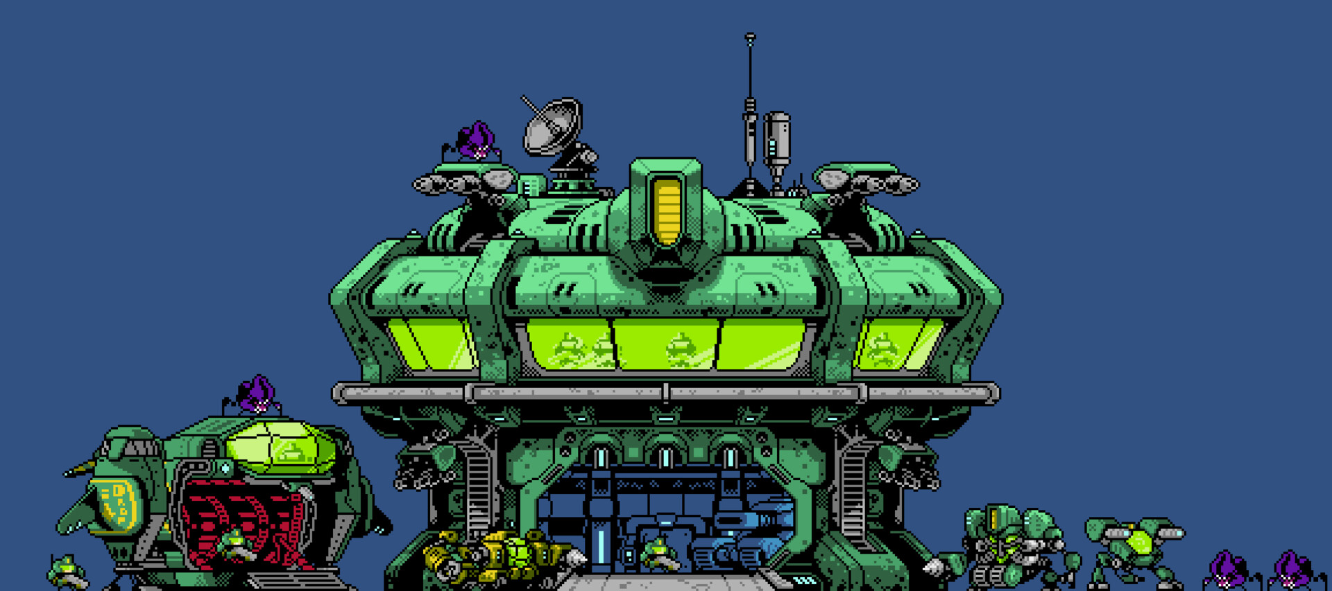 ArtStation - Pixel Scifi RTS