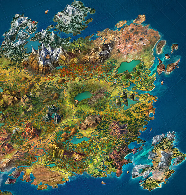 ArtStation - ViSundara Map