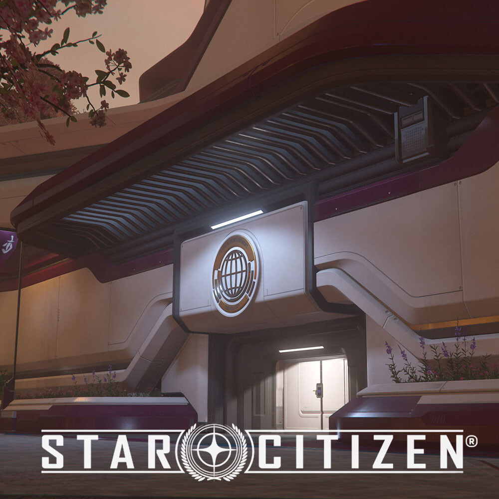 ArtStation - Star Citizen: Orison Stratus Cloudview Center Exterior