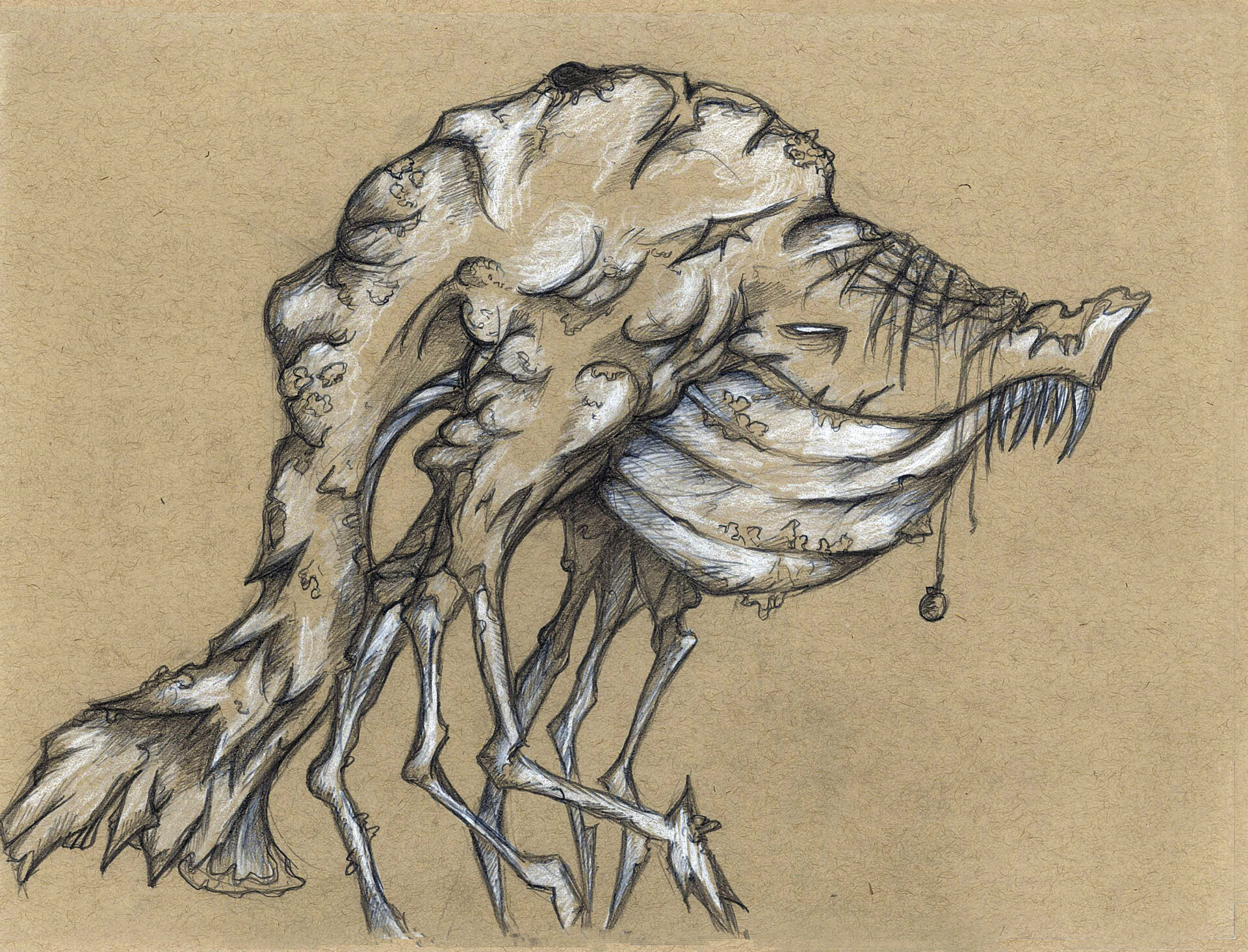 ArtStation - Fall into Ruin: A Bestiary