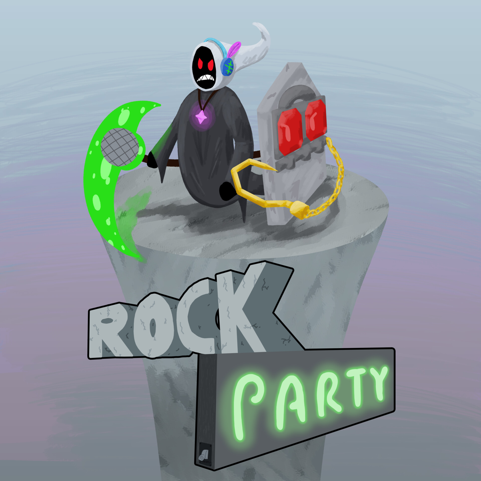 ArtStation - "Rock Party" Character Designs and Key Image