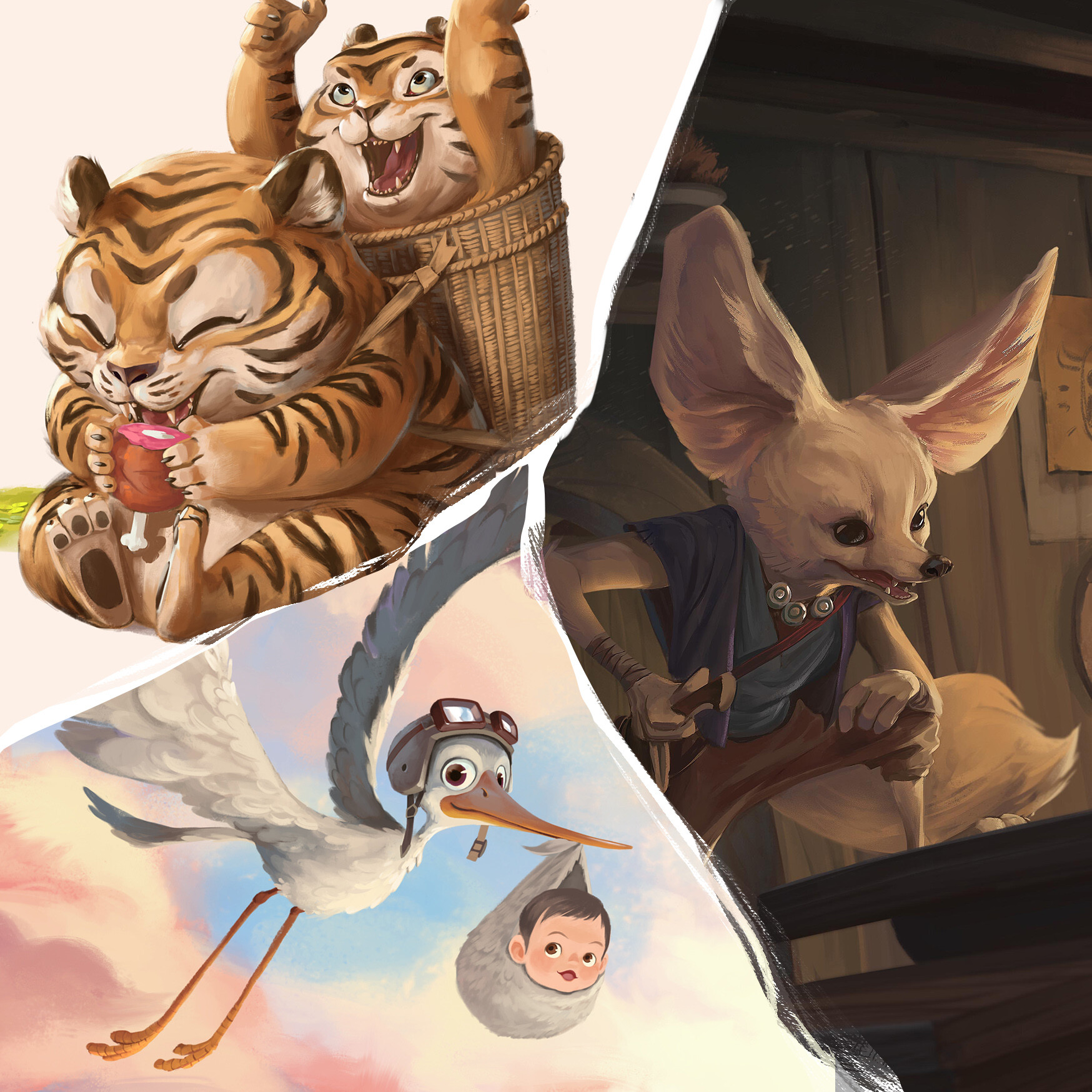 ArtStation - Animal character compilation 2020