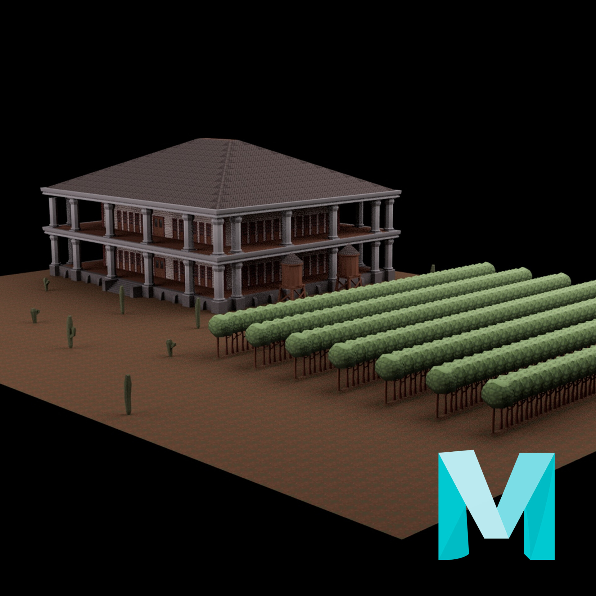 ArtStation - Plantation House