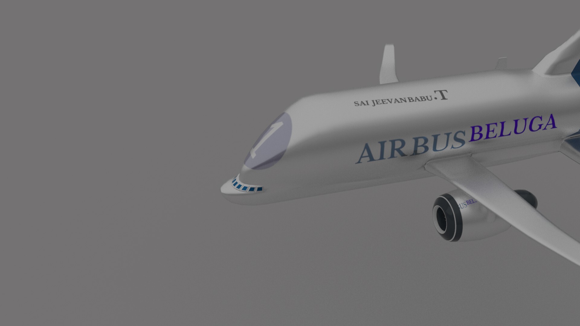 ArtStation - Airbus Beluga 3D Model