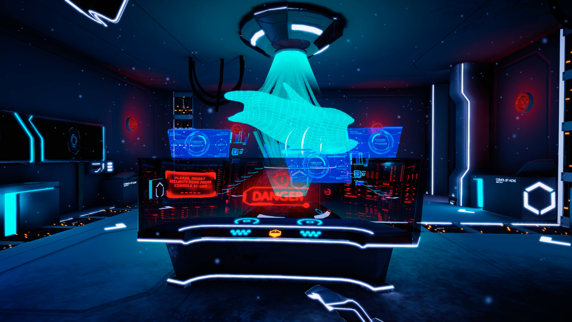 ArtStation - Cosmos Co: Panic at Space 3D Environment