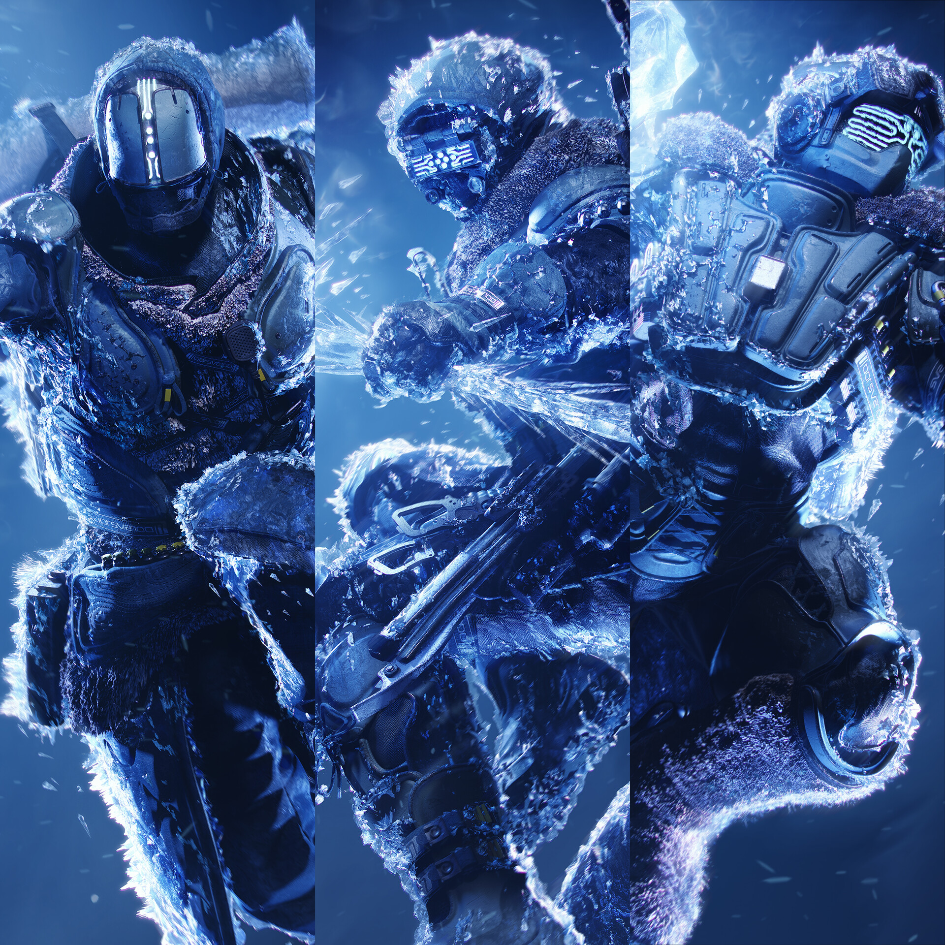 ArtStation - Destiny 2: Beyond Light Stasis Guardians