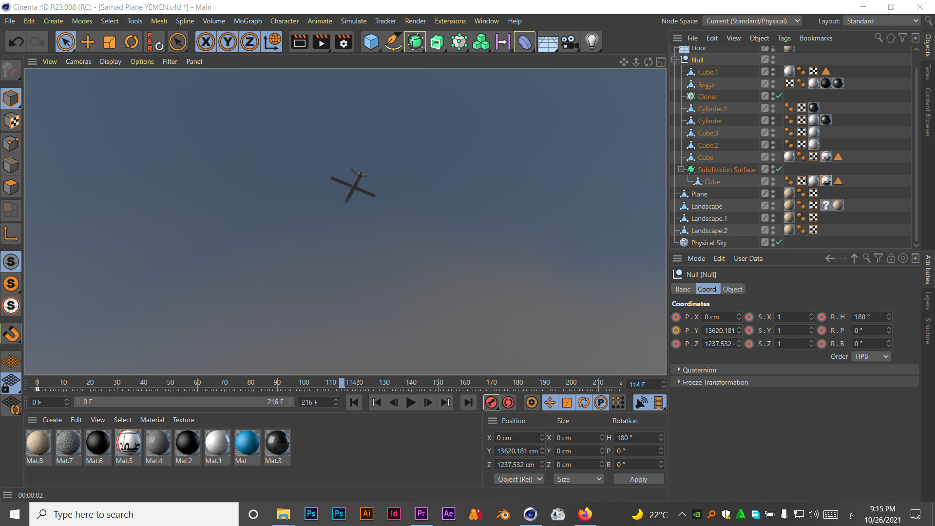 ArtStation - Sammad 2K aircraft, made in Yemen