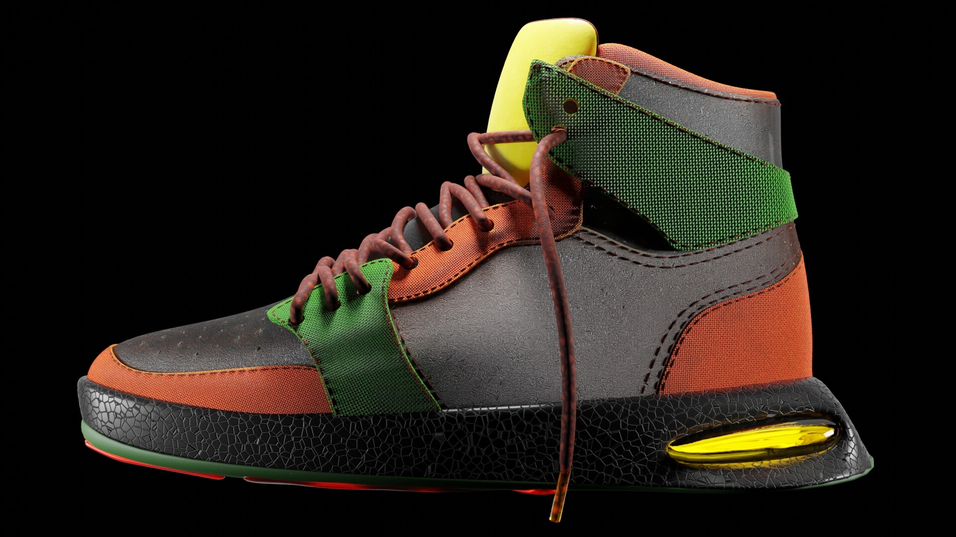 ArtStation - Bakugo shoe by Aldrick Binui