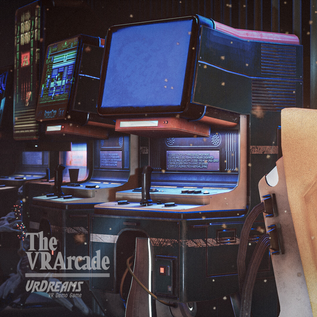 ArtStation - The VR Arcade - The arcade VR machine