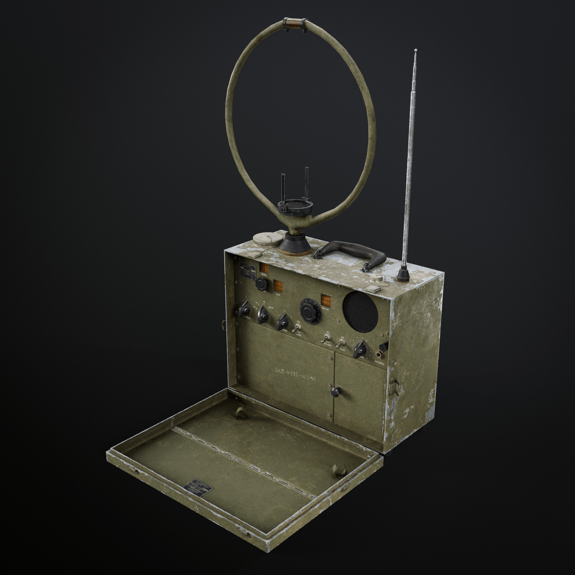 ArtStation - DAG-1 Portable Direction Finder