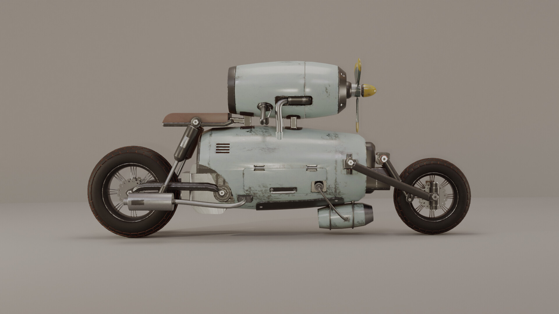 ArtStation - Scifi bike