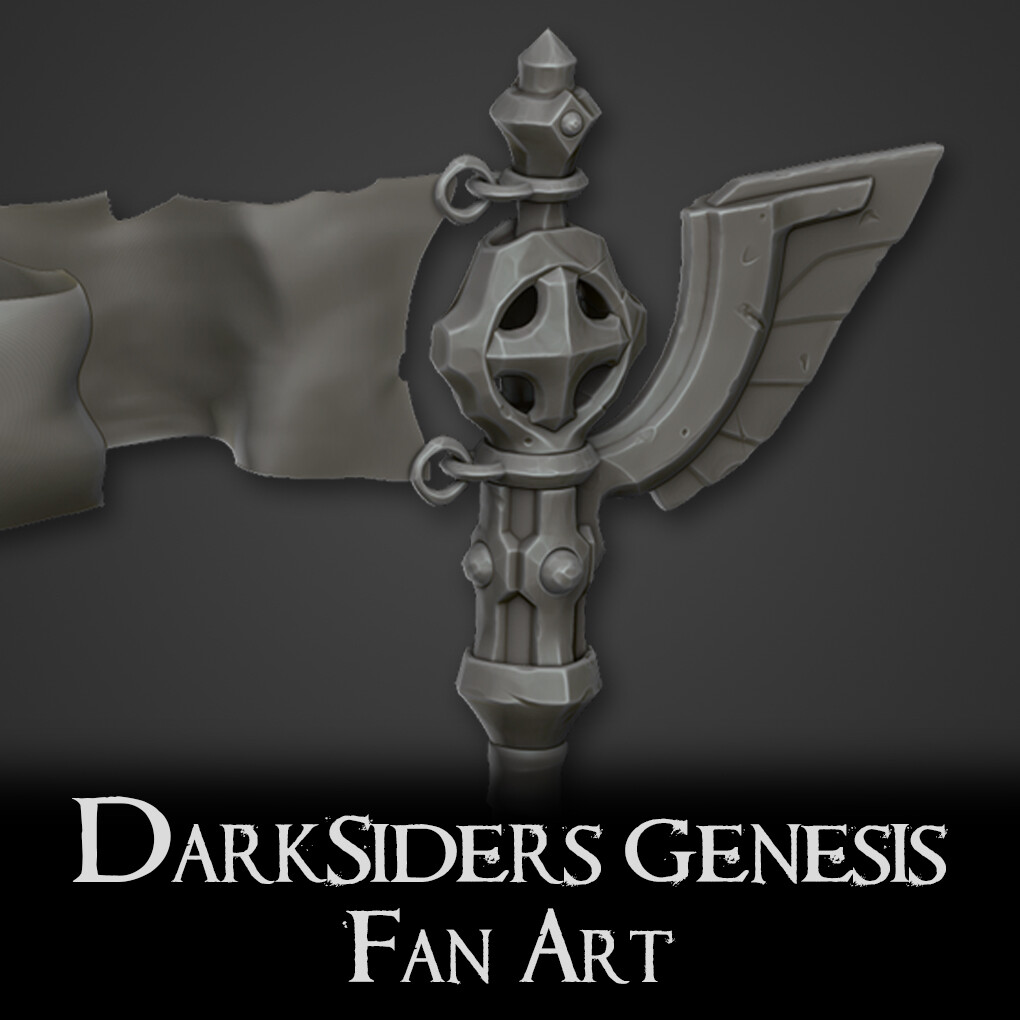 ArtStation - Darksiders genesis Flag