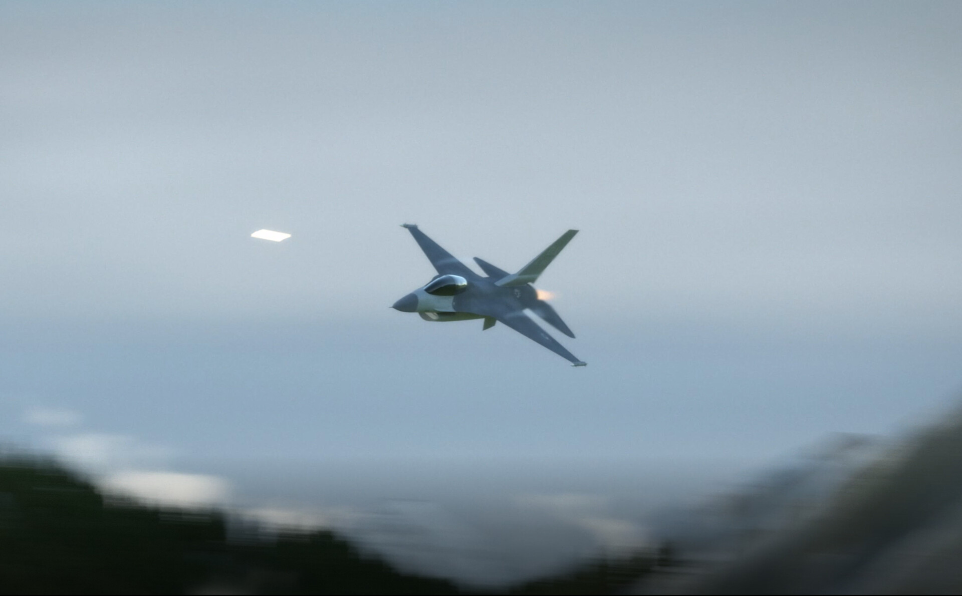 ArtStation - F-16 Dogfight