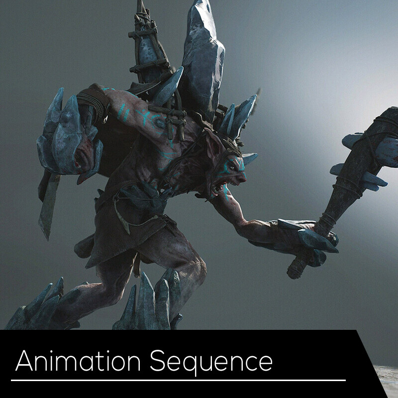 ArtStation - Animation Sequence - Topaz Troll