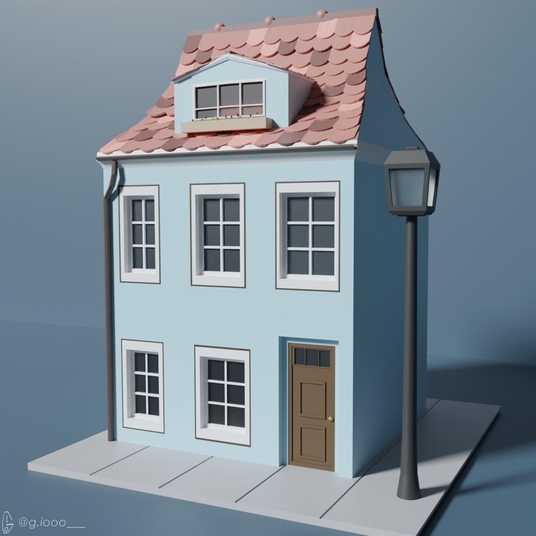 ArtStation - 3D House