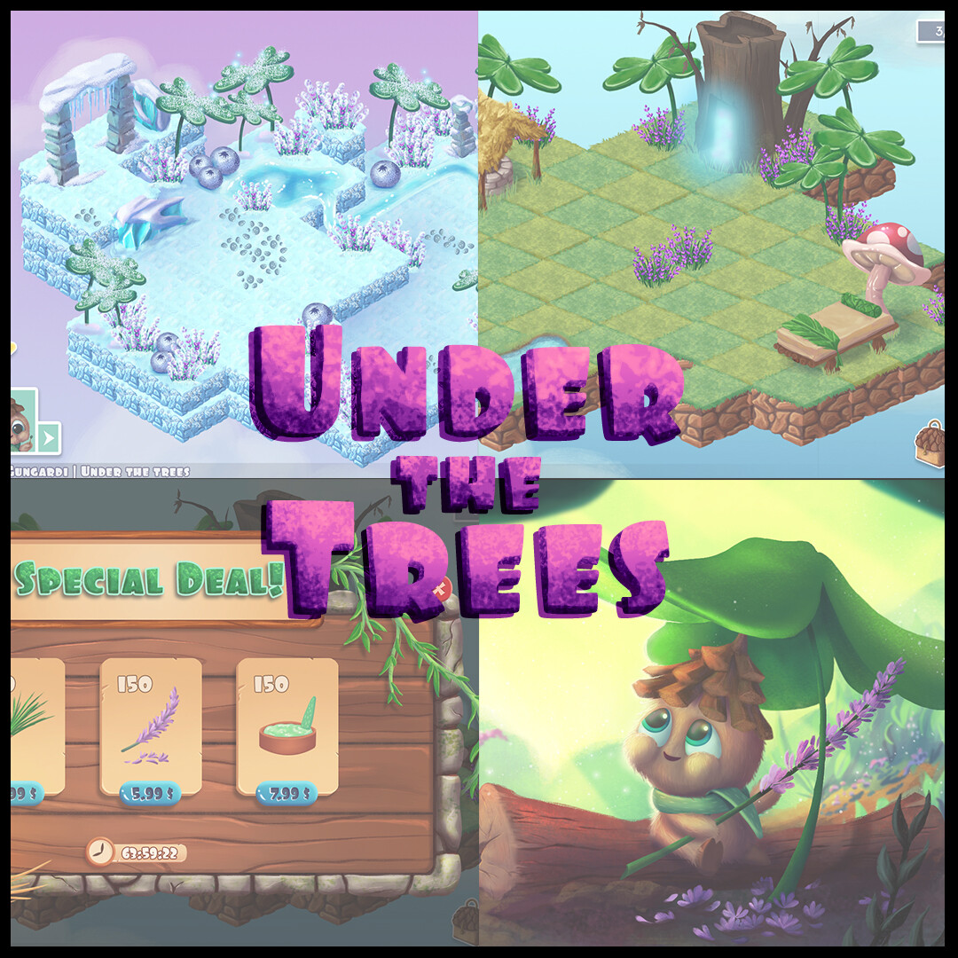 ArtStation - Under The Trees