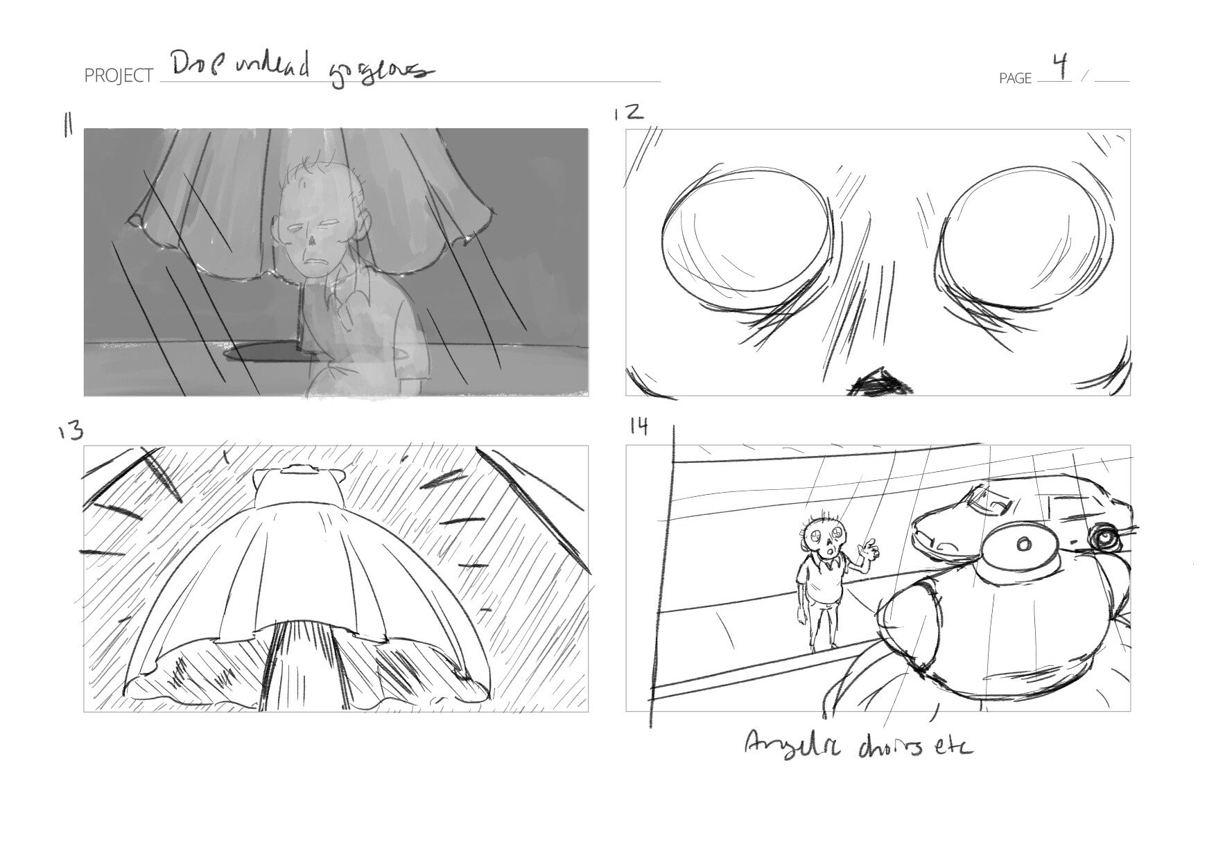 ArtStation - Drop Undead Gorgeous Storyboards