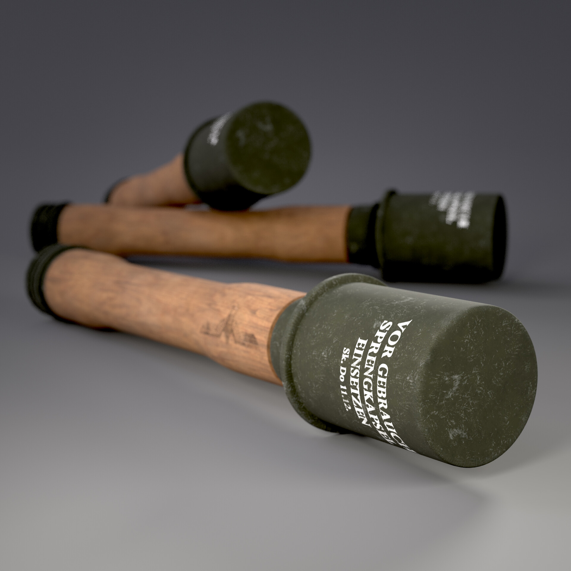 ArtStation - Second War - Grenade