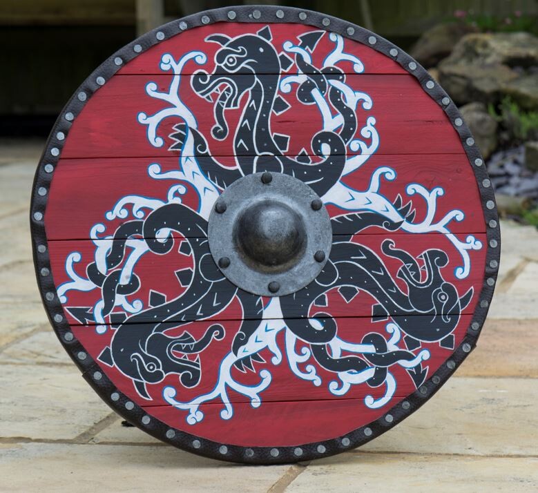 ArtStation - Viking shield - acrylics on wood
