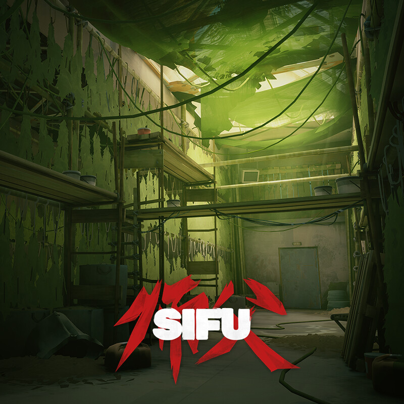 ArtStation - SIFU - Level 1 Hangar & Boss Room