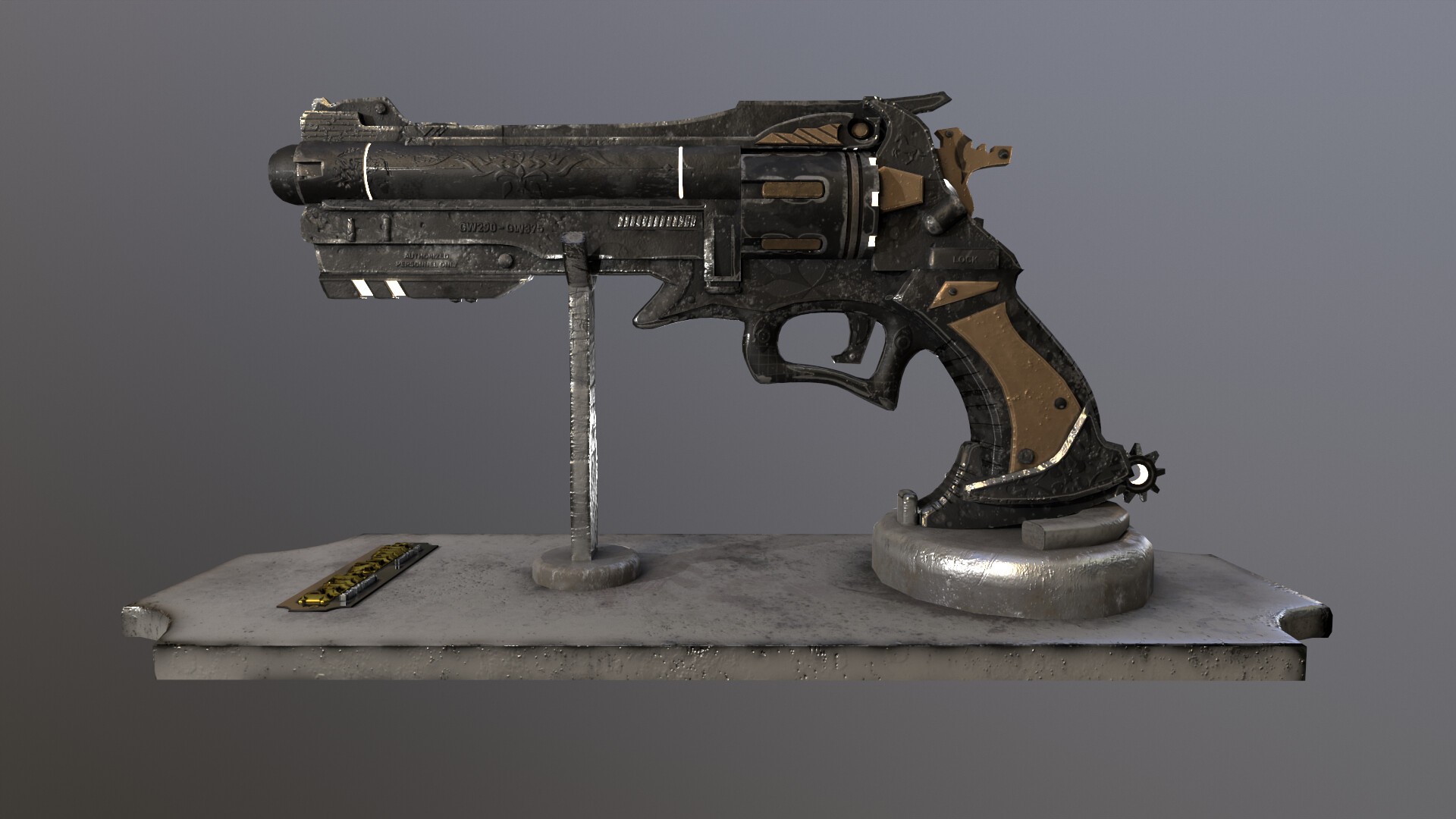 ArtStation - Sheriff Revolver