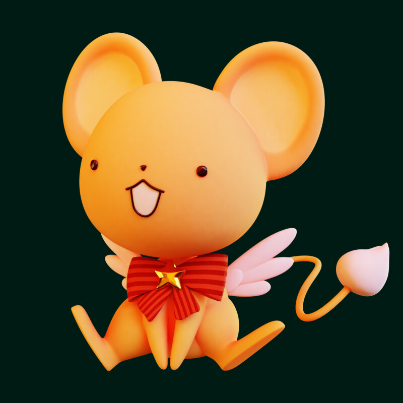 ArtStation - Kero Chan 3D Sculpt Fanart