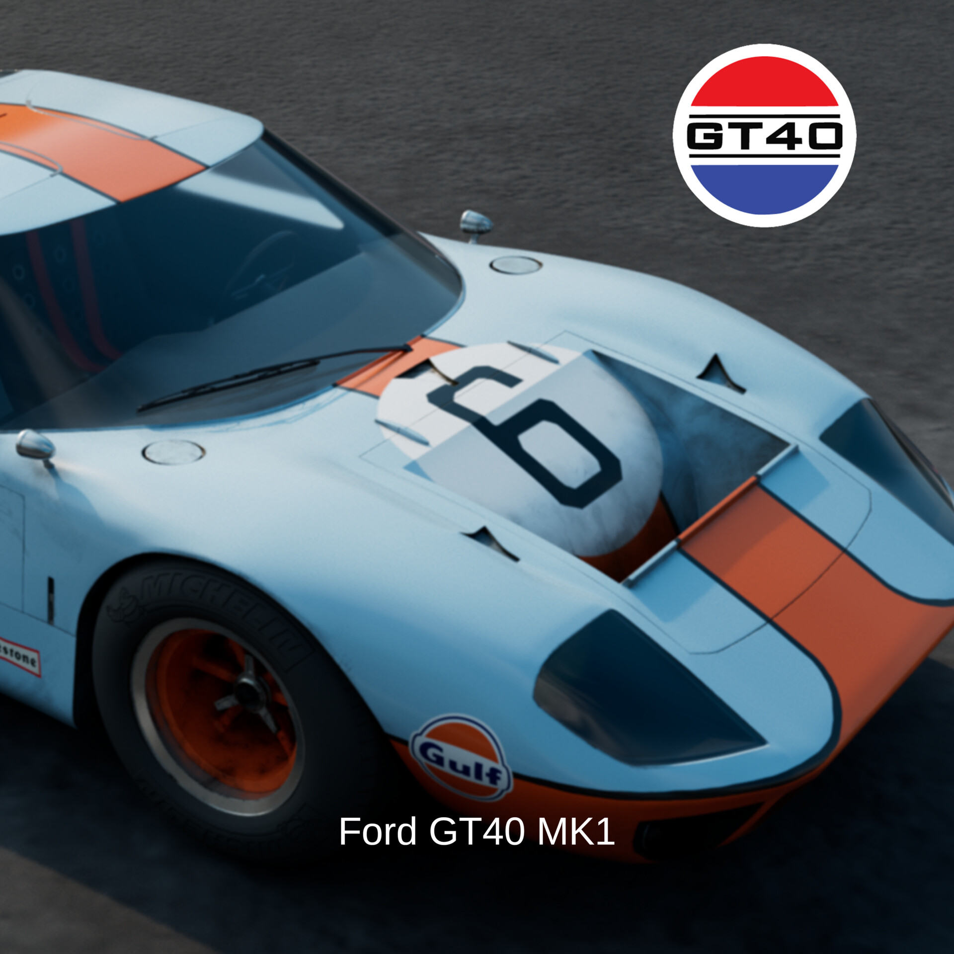 ArtStation - Ford GT40 MK1