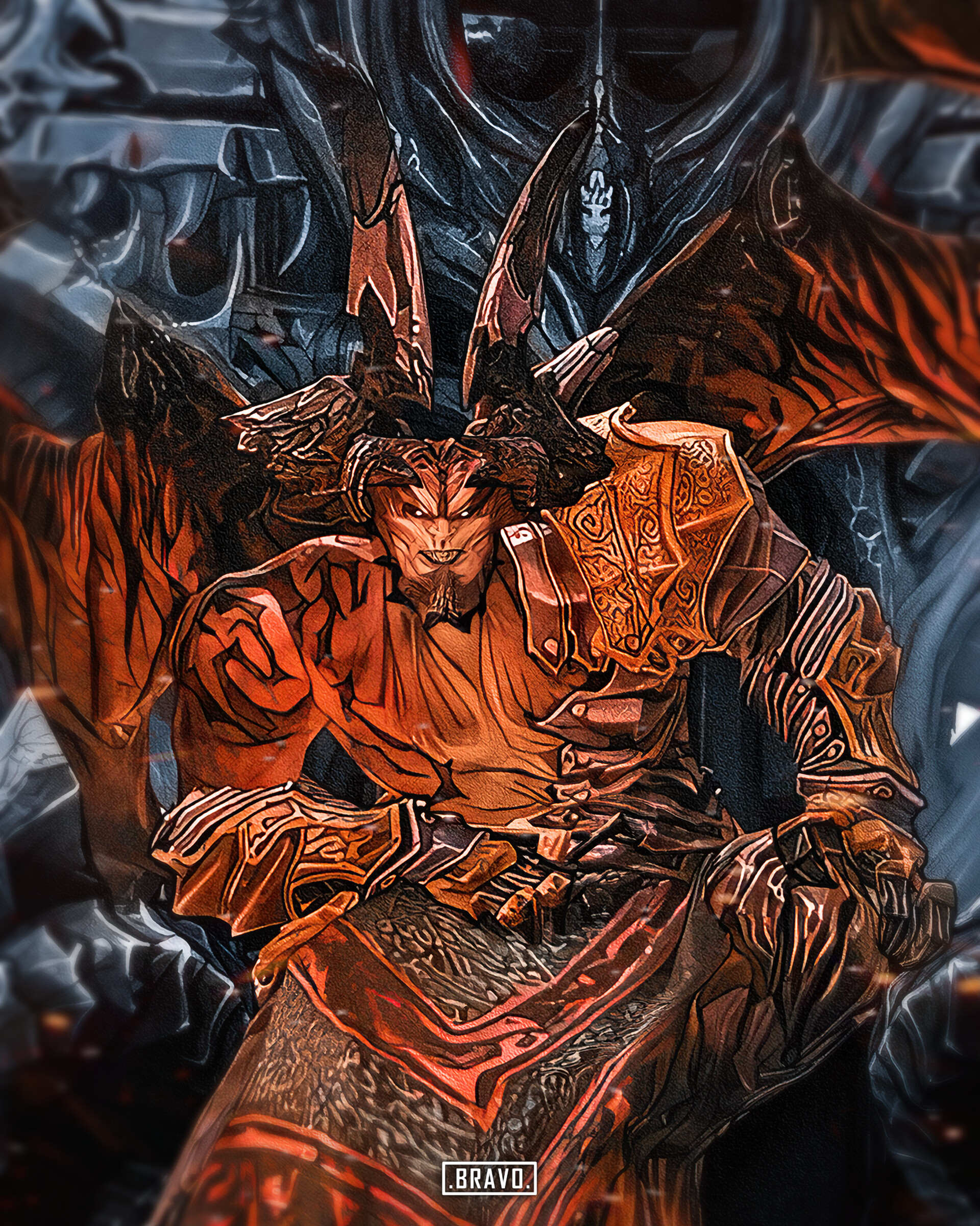 ArtStation - Samael, Demon Prince | Digital Art