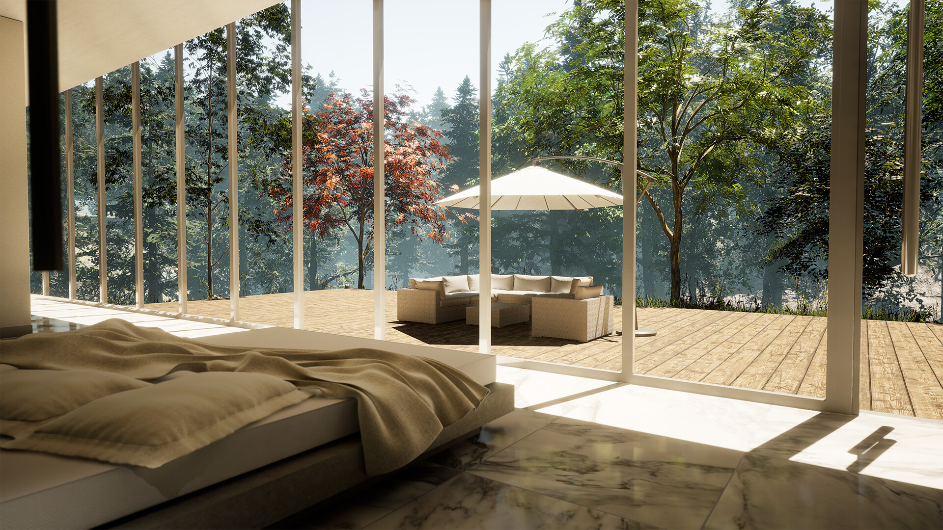 ArtStation - Forest villa