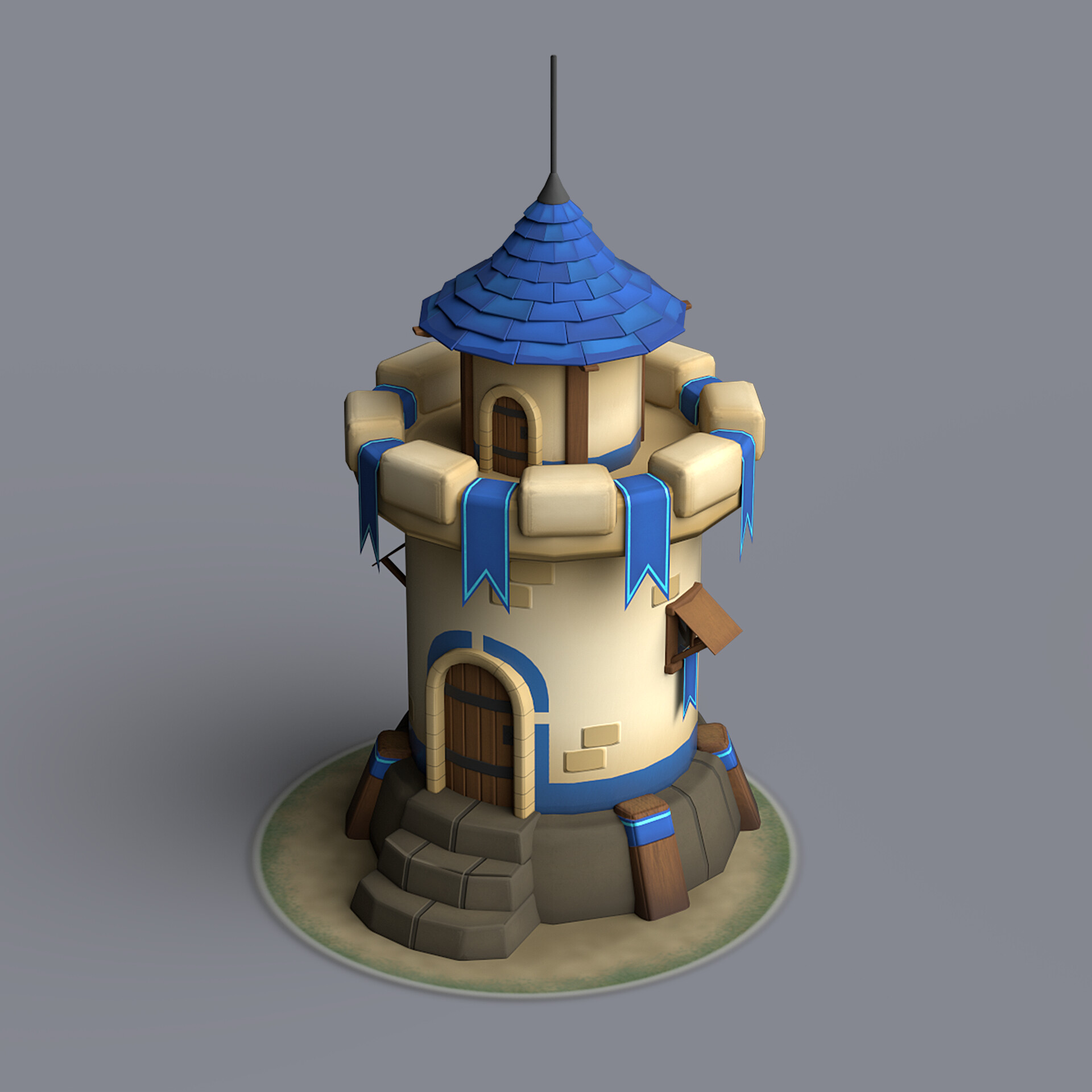 ArtStation - Medieval towers