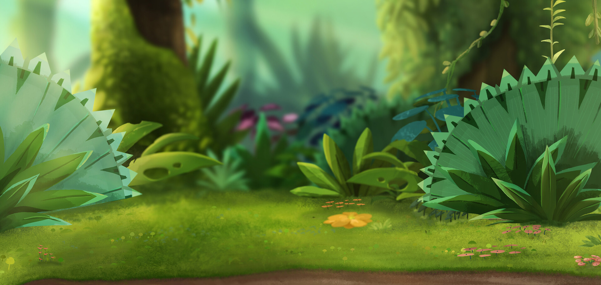 ArtStation - Background Painting - Koati