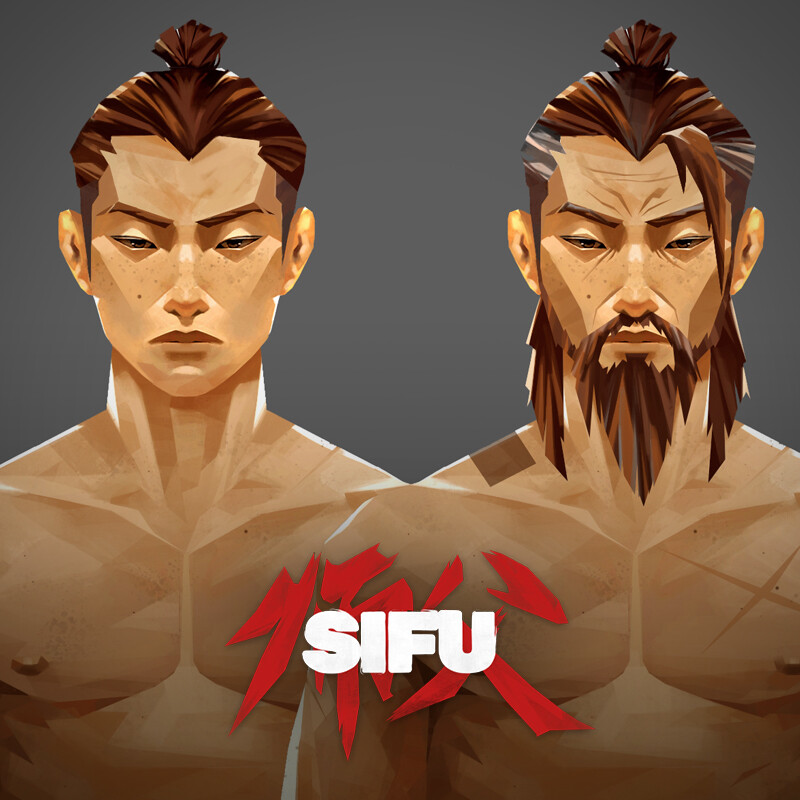 ArtStation - Sifu early character concept design