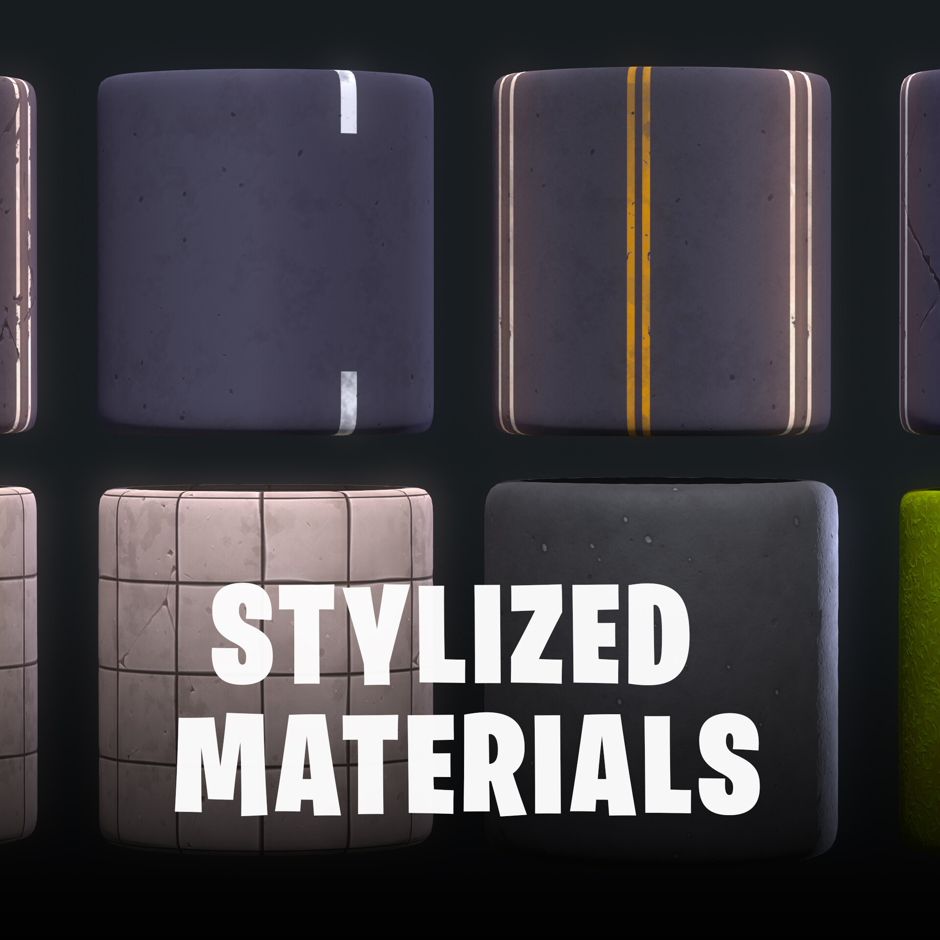 ArtStation - Stylized Materials